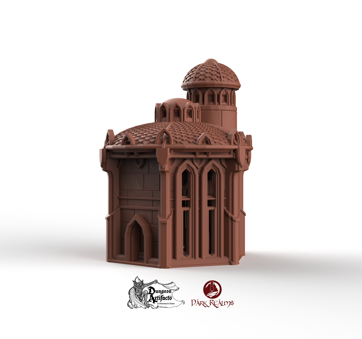 Atlantean Building 4 - Atlantis - Dark Realms Terrain Wargaming D&D Dn ...