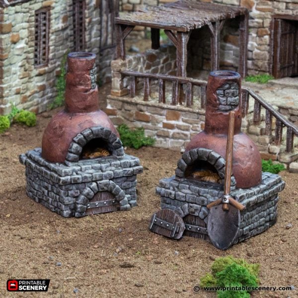 Baker - King and Country - Printable Scenery Wargaming D&D DnD 28mm 32 ...