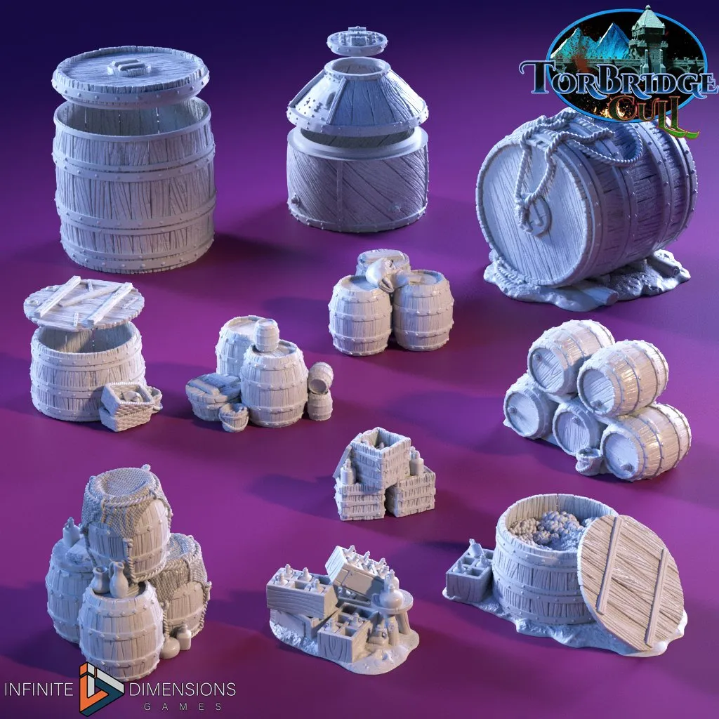 Brewery Scatter Terrain - Torbridge Cull - Infinite Dimensions Terrain ...