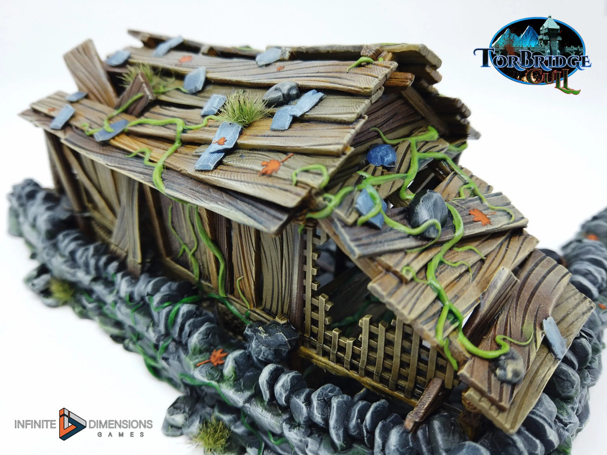 Dilapidated Shed - Torbridge Cull Wargaming Terrain D&D DnD – Dungeon ...