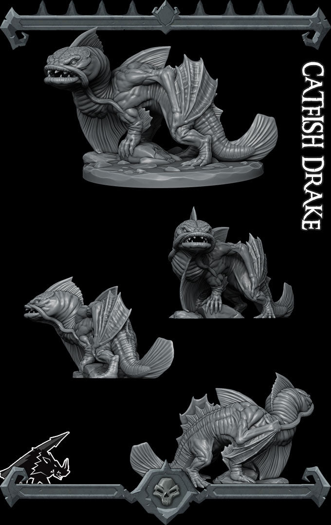 Catfish Drake - Rocket Pig Wargaming D&D DnD – Dungeon Artifacts