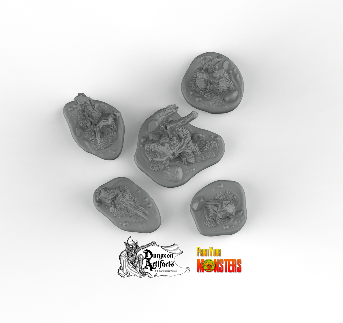 Marshy Dead Trees - Fantastic Plants and Rocks Vol. 2 - Print Your Mon ...