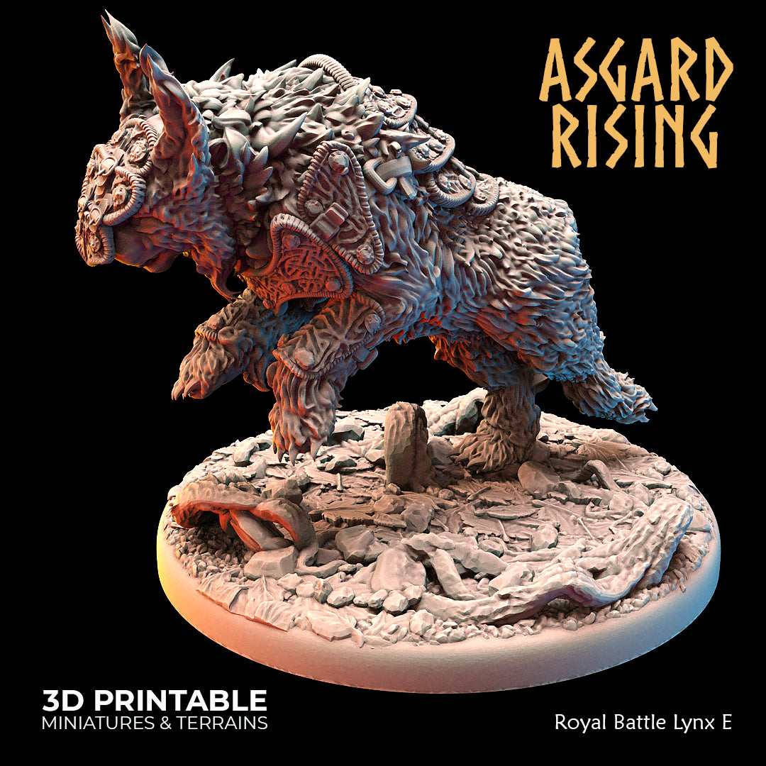 Royal Battle Lynx E - Asgard Rising - Wargaming D&D DnD – Dungeon Artifacts