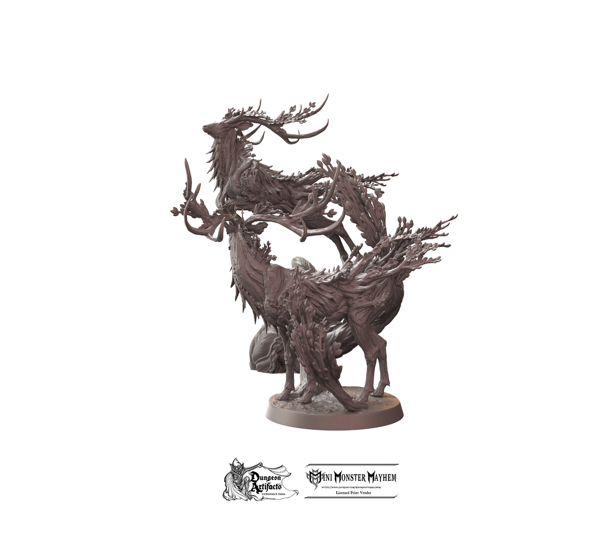 Thicket Stags - Nature’s Grasp - Mini Monster Mayhem Wargaming D&D DnD ...