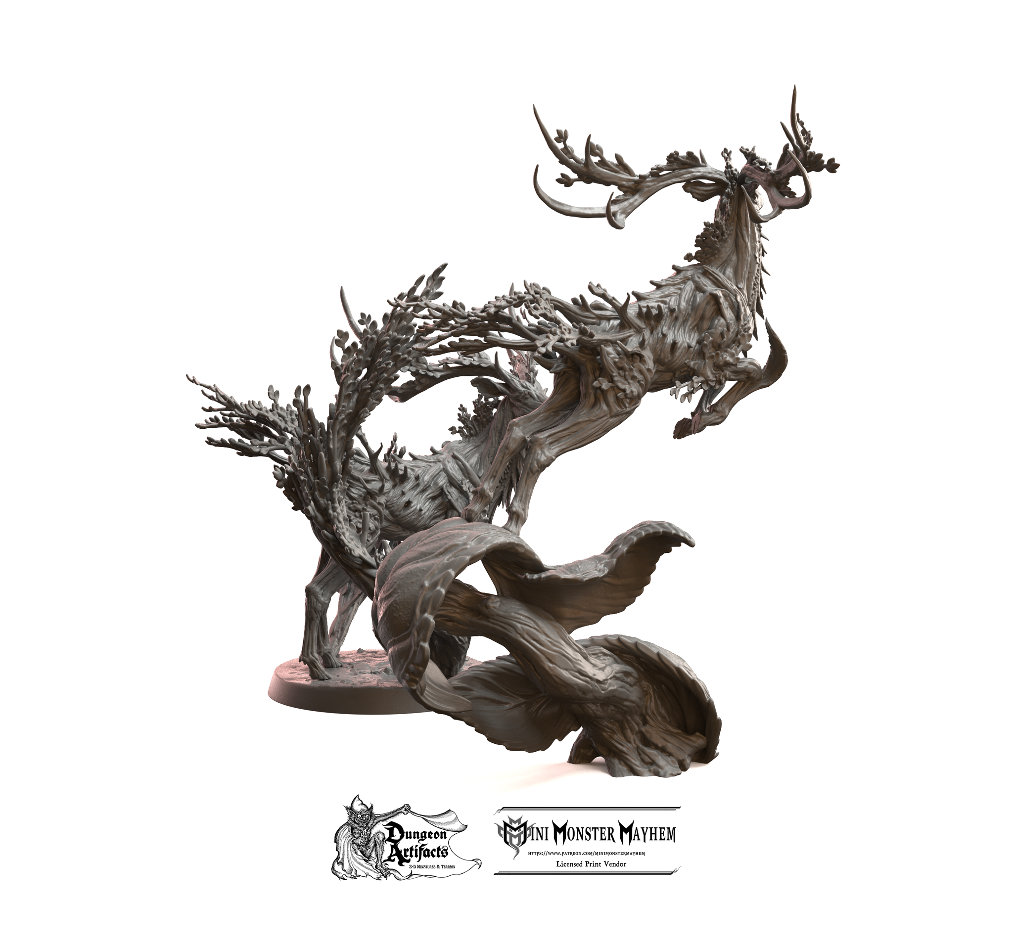 Thicket Stags - Nature’s Grasp - Mini Monster Mayhem Wargaming D&D DnD ...