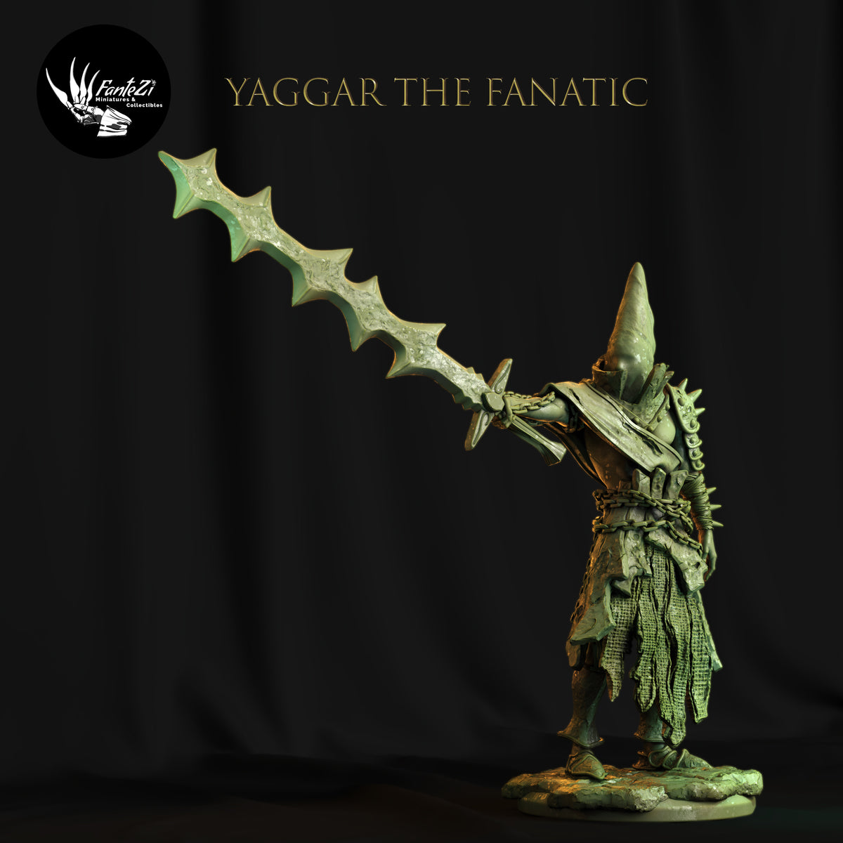 Yaggar the Fanatic - The Cult of Yakon - FanteZi Wargaming D&D DnD ...