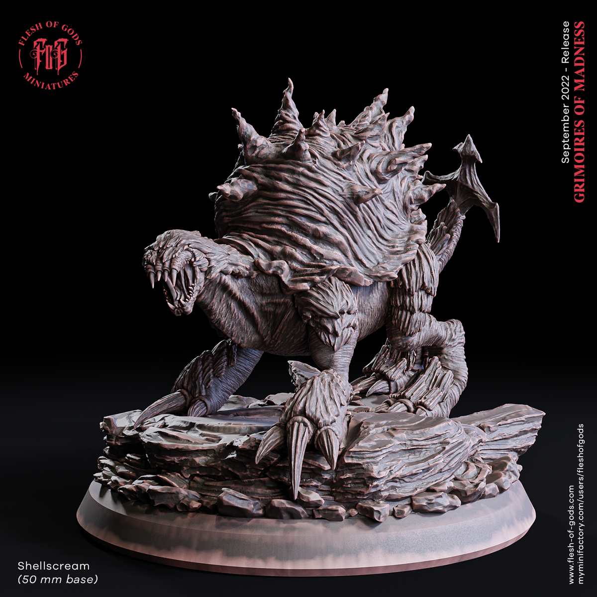 Shellscream - Grimoires of Madness - Flesh of Gods - Wargaming D&D DnD ...