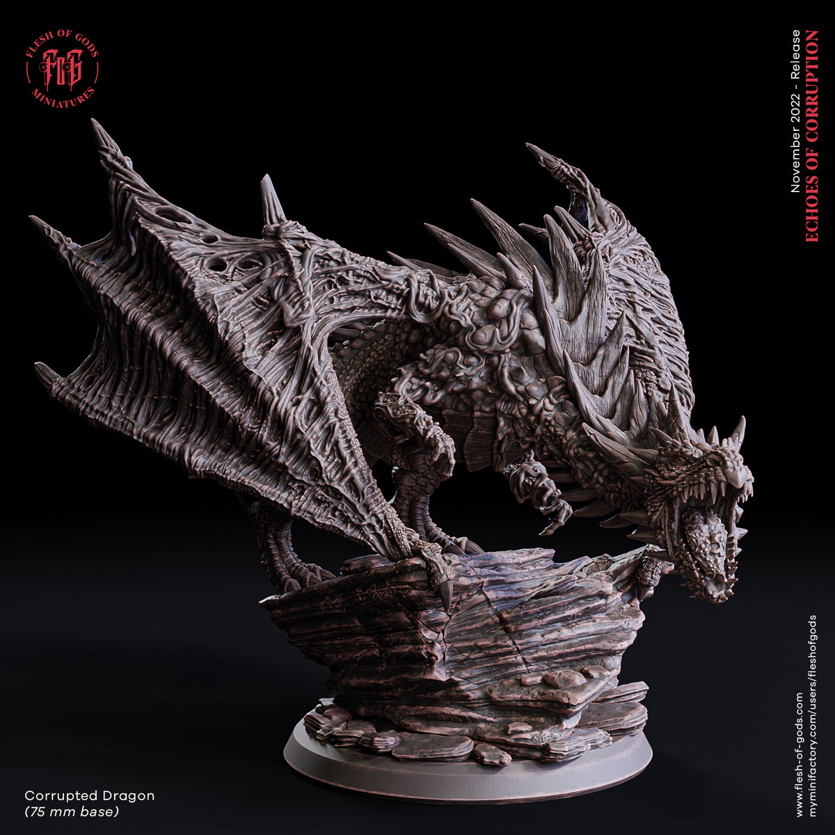 Corrupted Dragon - Echoes of Corruption - Flesh of Gods - Wargaming D ...