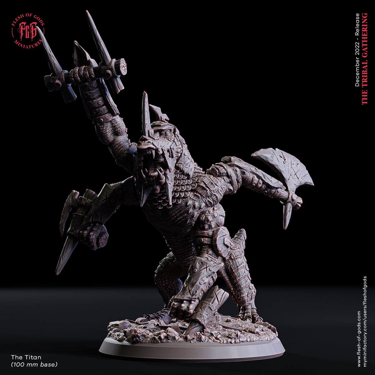 The Titan - The Tribal Gathering - Flesh of Gods - Wargaming D&D DnD ...