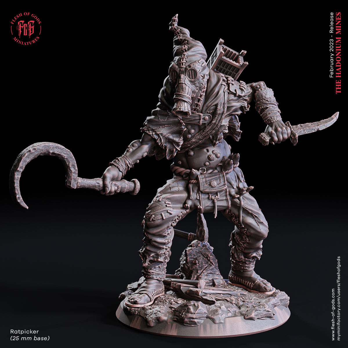 Rat Picker - The Hadonium Mines - Flesh of Gods - Wargaming D&D DnD ...