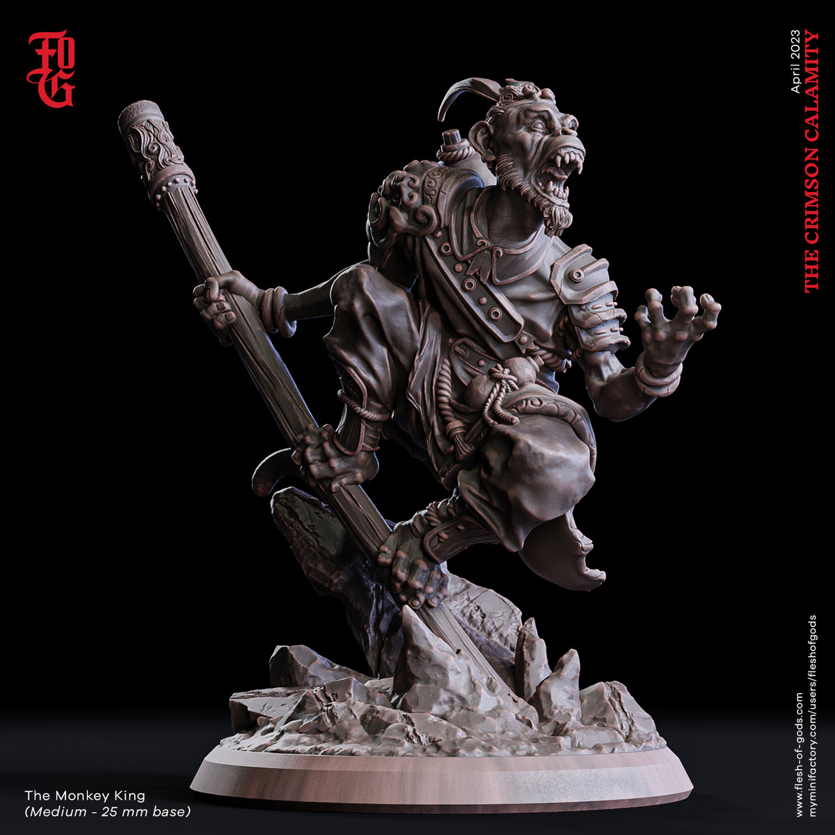 The Monkey King - The Crimson Calamity - Flesh of Gods - Wargaming D&D ...