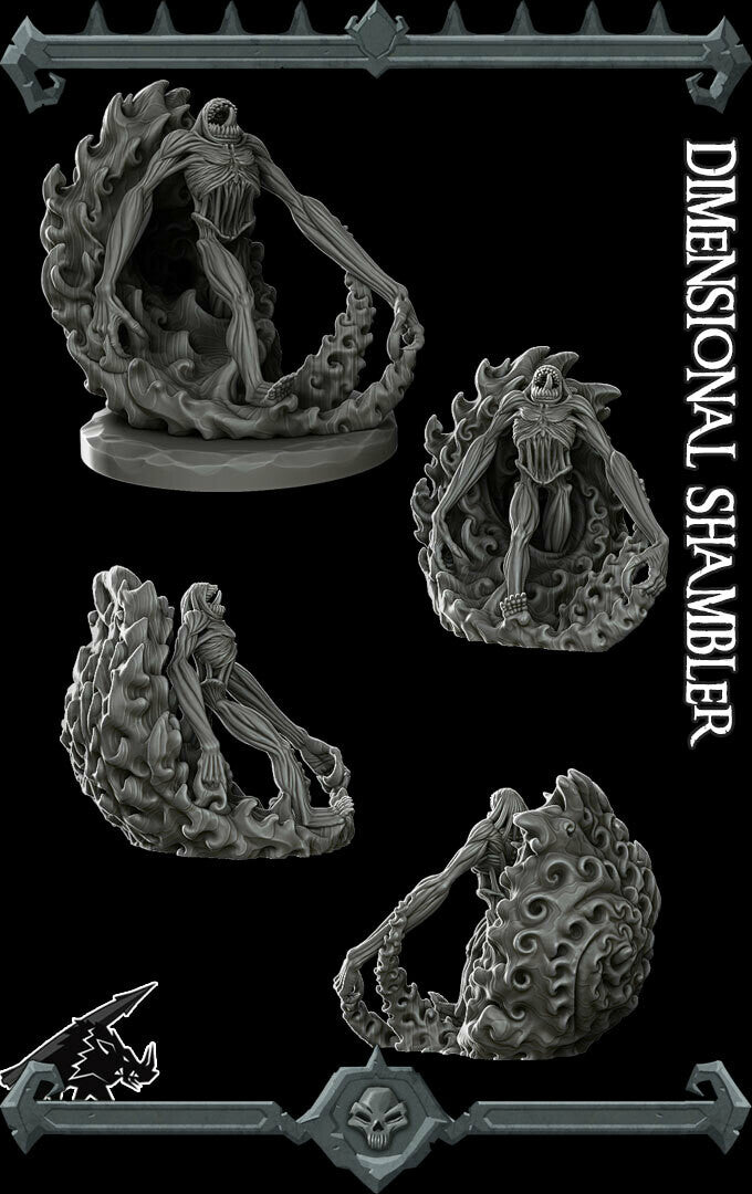 Dimensional Shambler - Wargaming Miniatures Monster Rocket Pig Games D ...