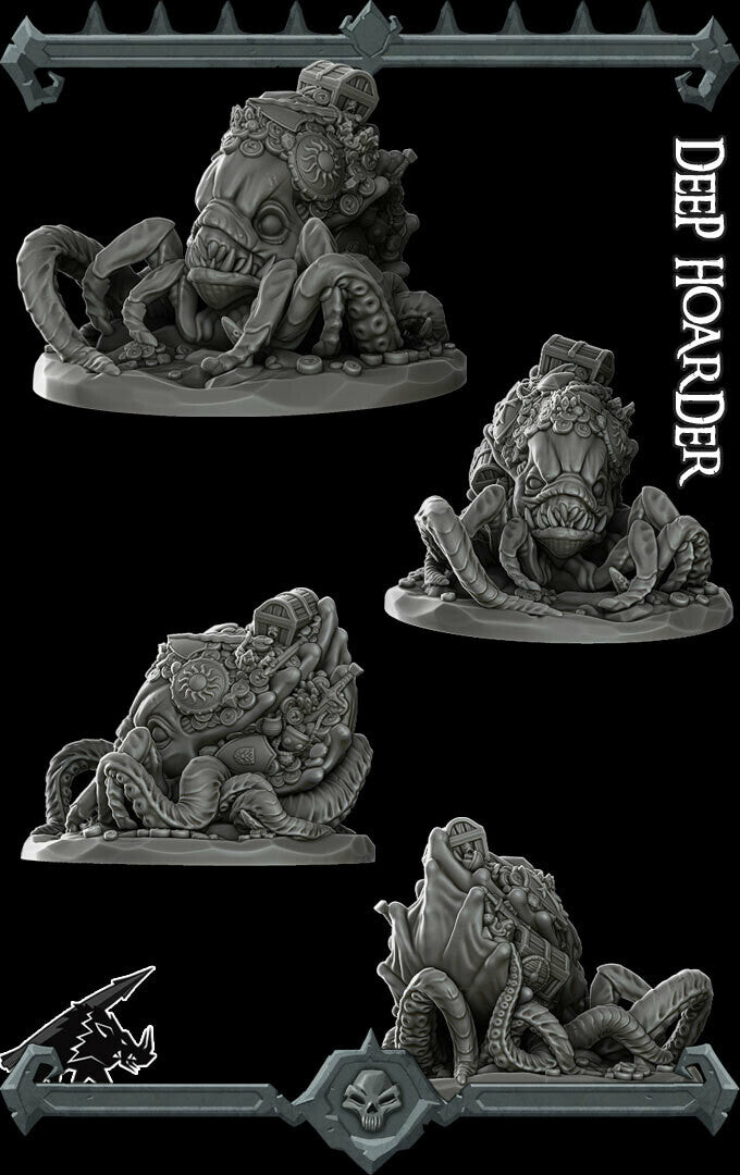 Deep Hoarder - Wargaming Miniatures Monster Rocket Pig Games D&D, DnD ...
