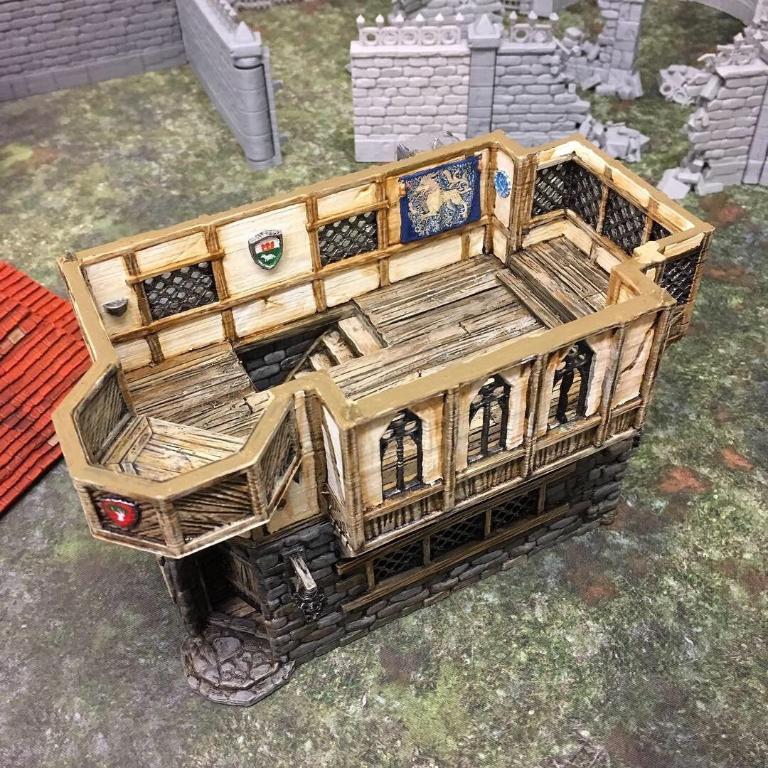 Abbot's House 28mm 32mm Wightwood Abbey Wargaming Terrain D&D DnD ...