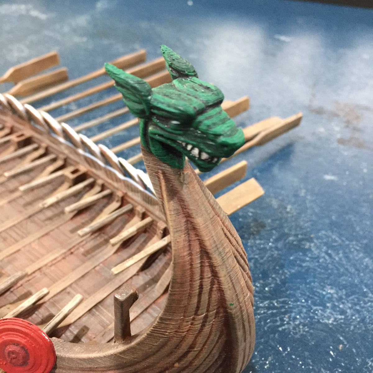 Viking Long Ship - Longship - Apocalypse 15mm 28mm 32mm Wargaming Terr ...