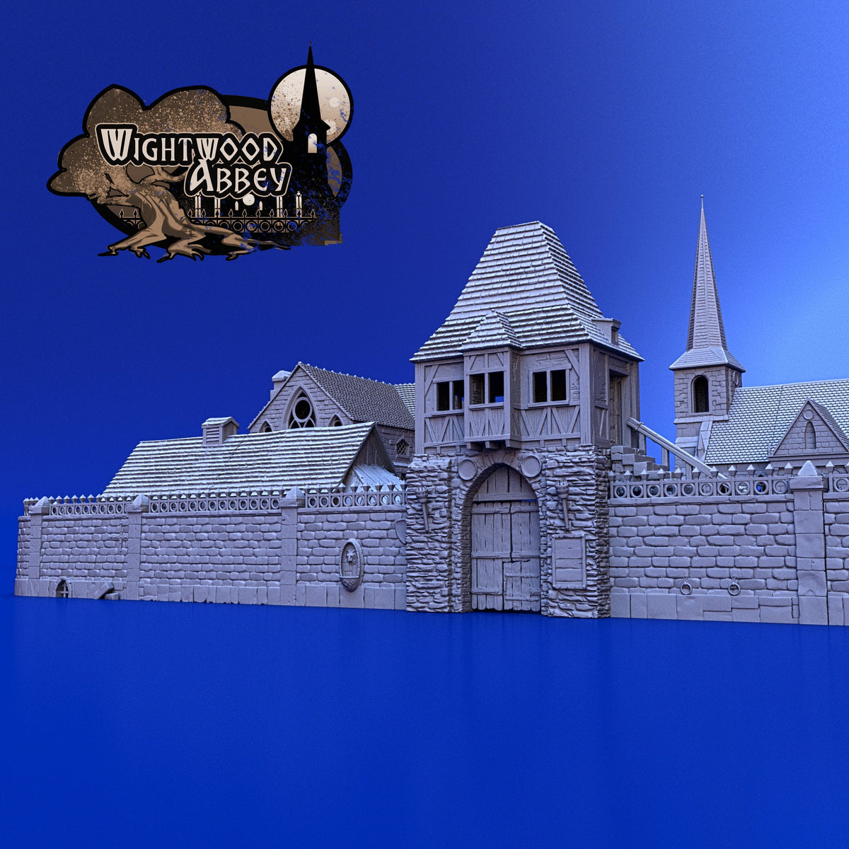 Wightwood Abbey Core Set - 28mm 32mm Wargaming Terrain D&D, DnD ...