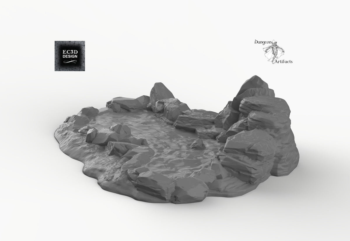 Oasis - 15mm 28mm 32mm Empire of Scorching Sands Wargaming Terrain D&D ...