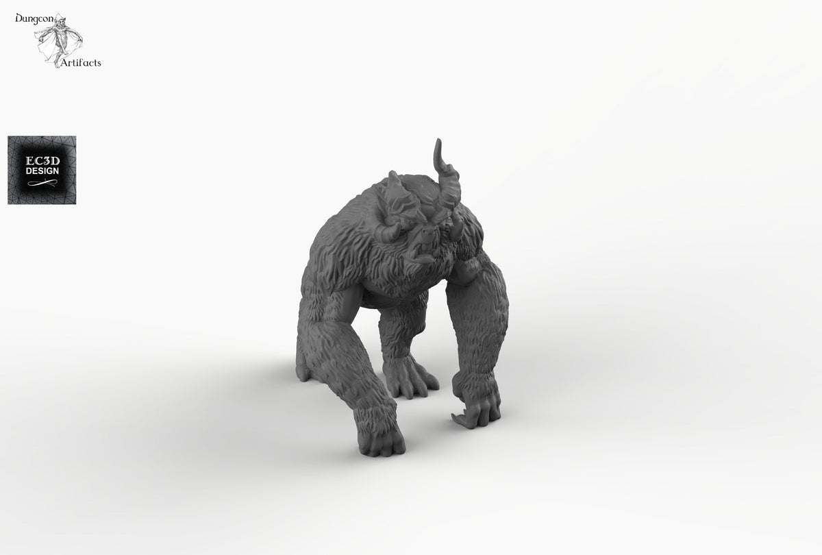 Yeti - Wilds of Wintertide Wargaming Terrain D&D DnD – Dungeon Artifacts