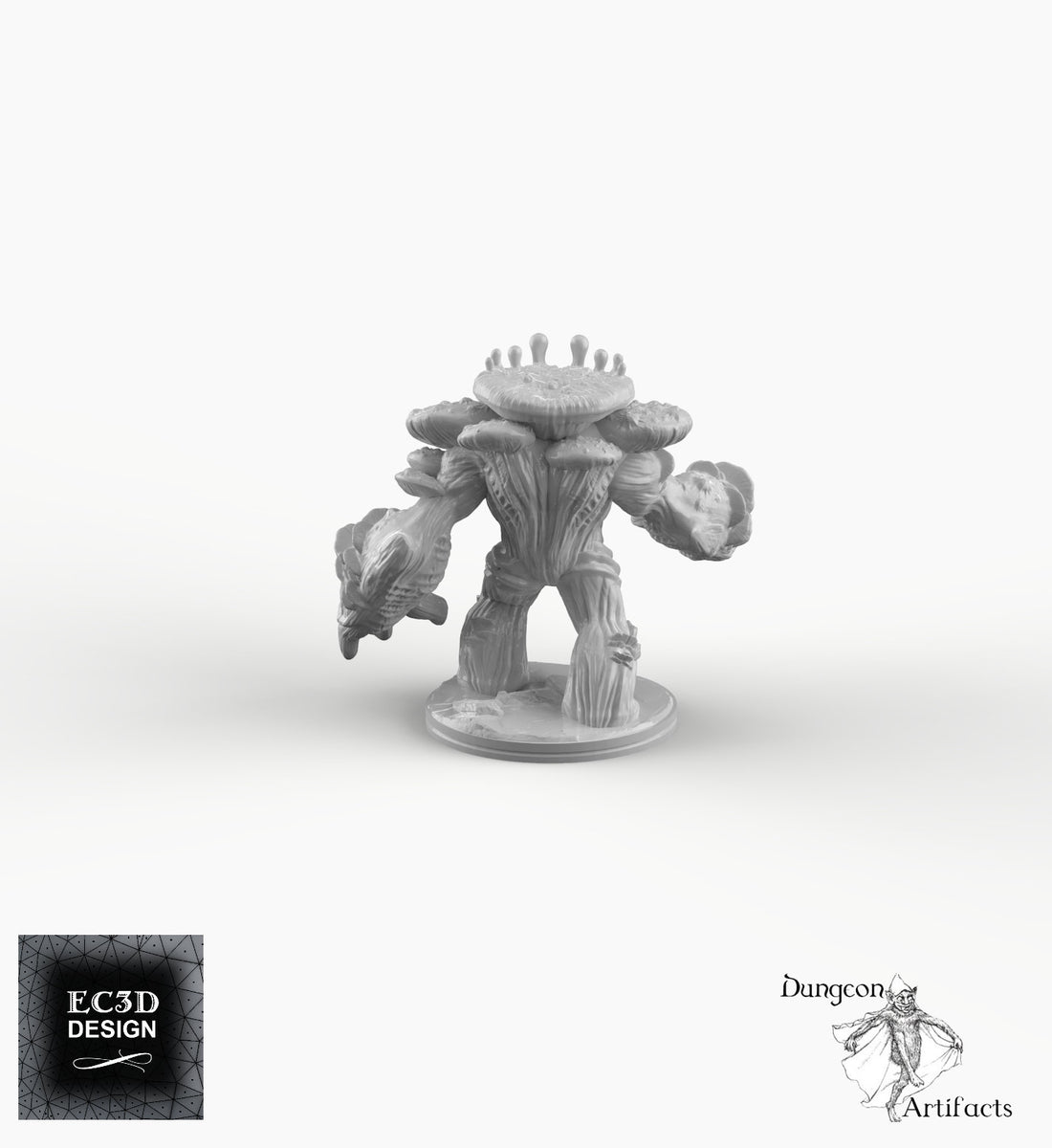 Myconid Behemoth - Fungal Behemoth EC3D Skyless Realms Wargaming Minia ...