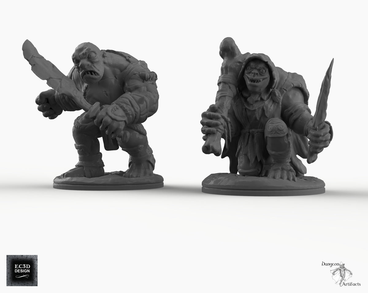 Fomorian Giants - Fomorians - EC3D Skyless Realms Wargaming Miniatures ...