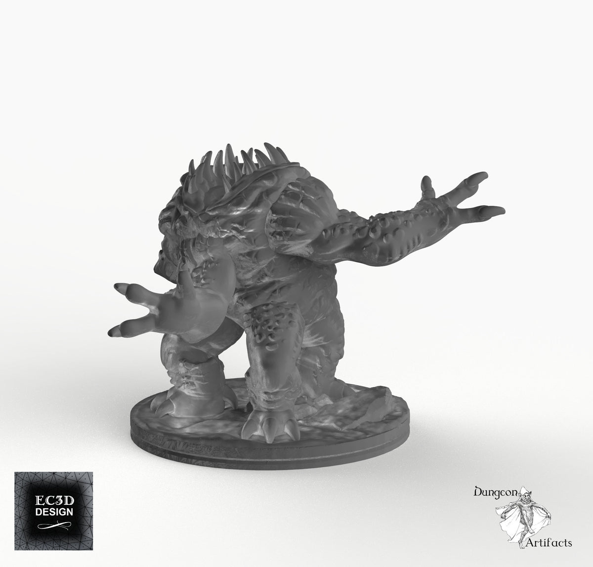 Xorn - EC3d Skyless Realms Wargaming Miniatures D&D DnD – Dungeon Artifacts
