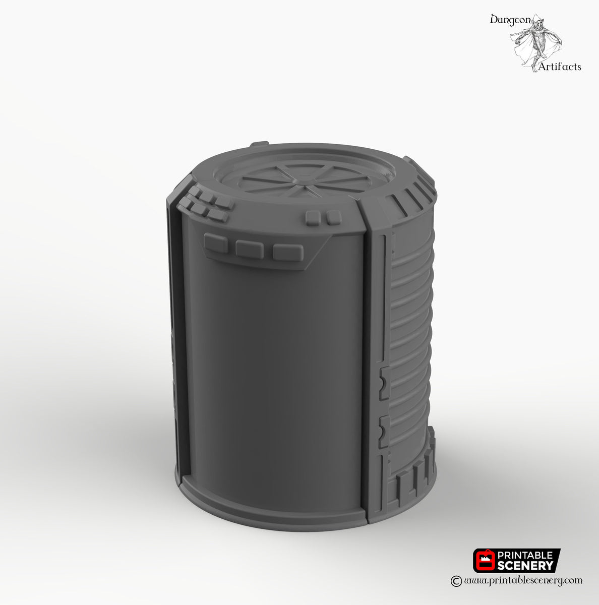 Teleporter Pad - 15mm 28mm 32mm 42mm Printable Scenery Tabletop Scatte ...