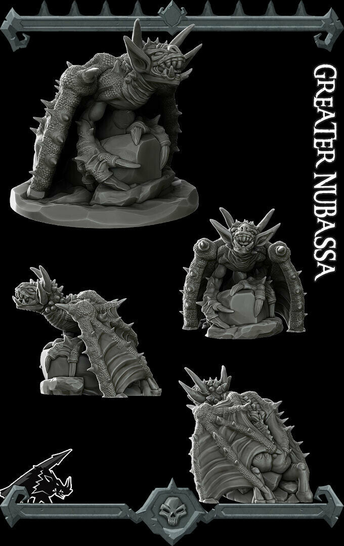 Greater Nubassa - Wargaming Miniatures Monster Rocket Pig Games D&D, D ...