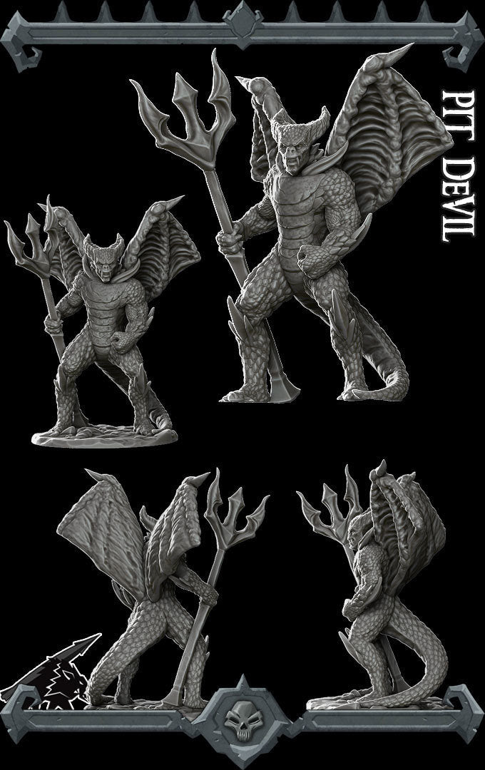 Pit Devil - Wargaming Miniatures Monster Rocket Pig Games D&D, DnD ...