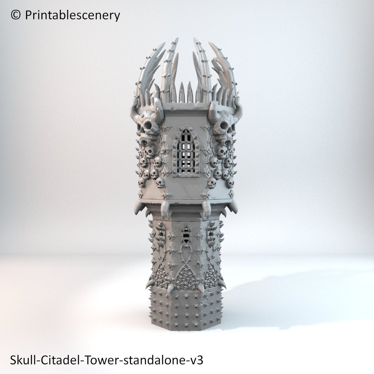 Grimskull Citadel Tower - Rampage Gothic Terrain D&D, DnD – Dungeon ...