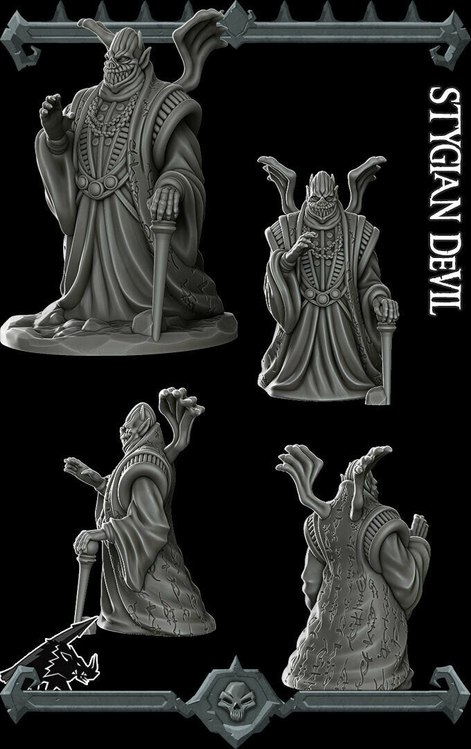 Stygian Devil - Styx Devil - Amnizu - Wargaming Miniatures Monster Roc ...