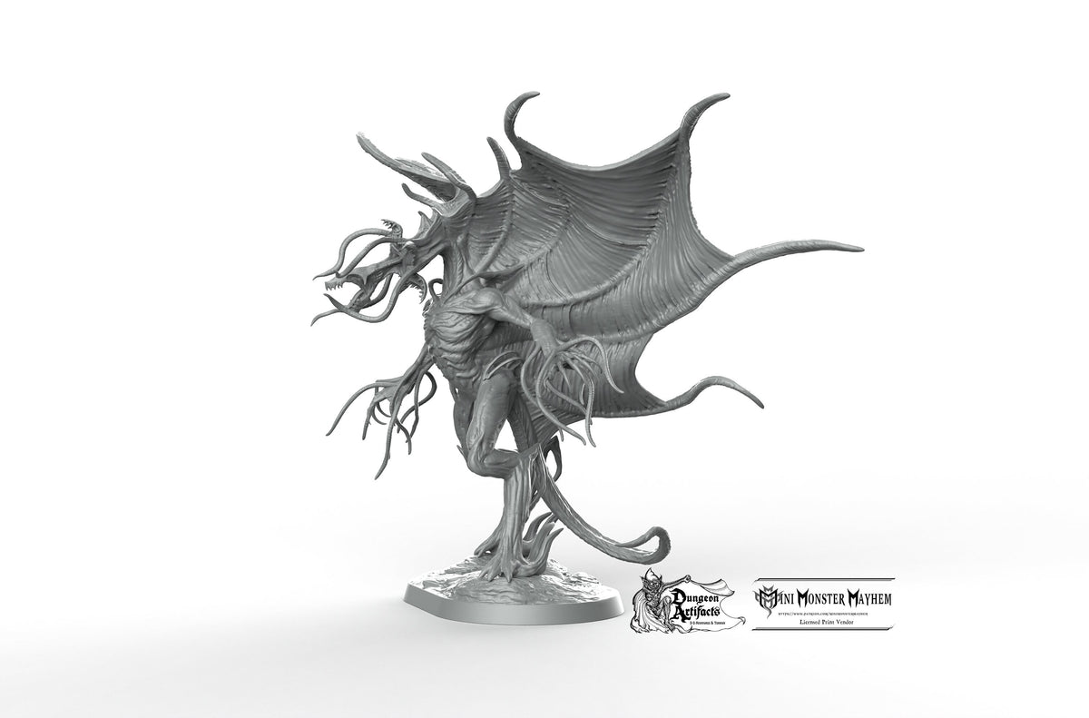 Mind Flayer Dragon - Mini Monster Mayhem Wargaming Miniatures Games D ...