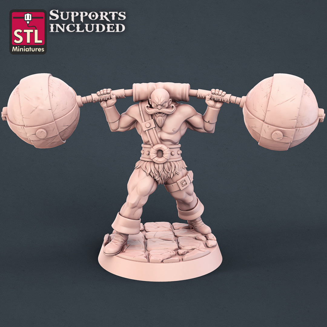 Carnival Set - STL Miniatures - Wargaming D&D DnD – Dungeon Artifacts