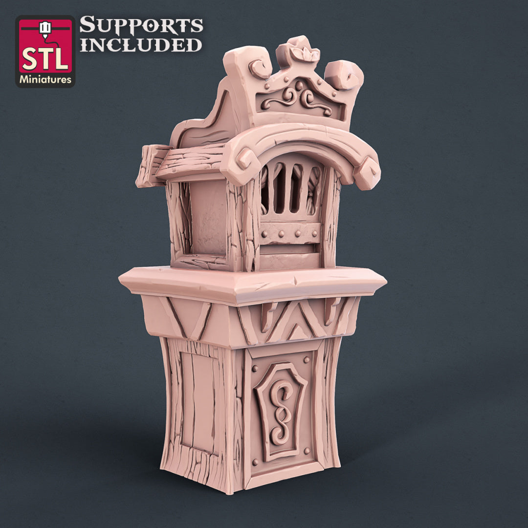 Carnival Set - STL Miniatures - Wargaming D&D DnD – Dungeon Artifacts