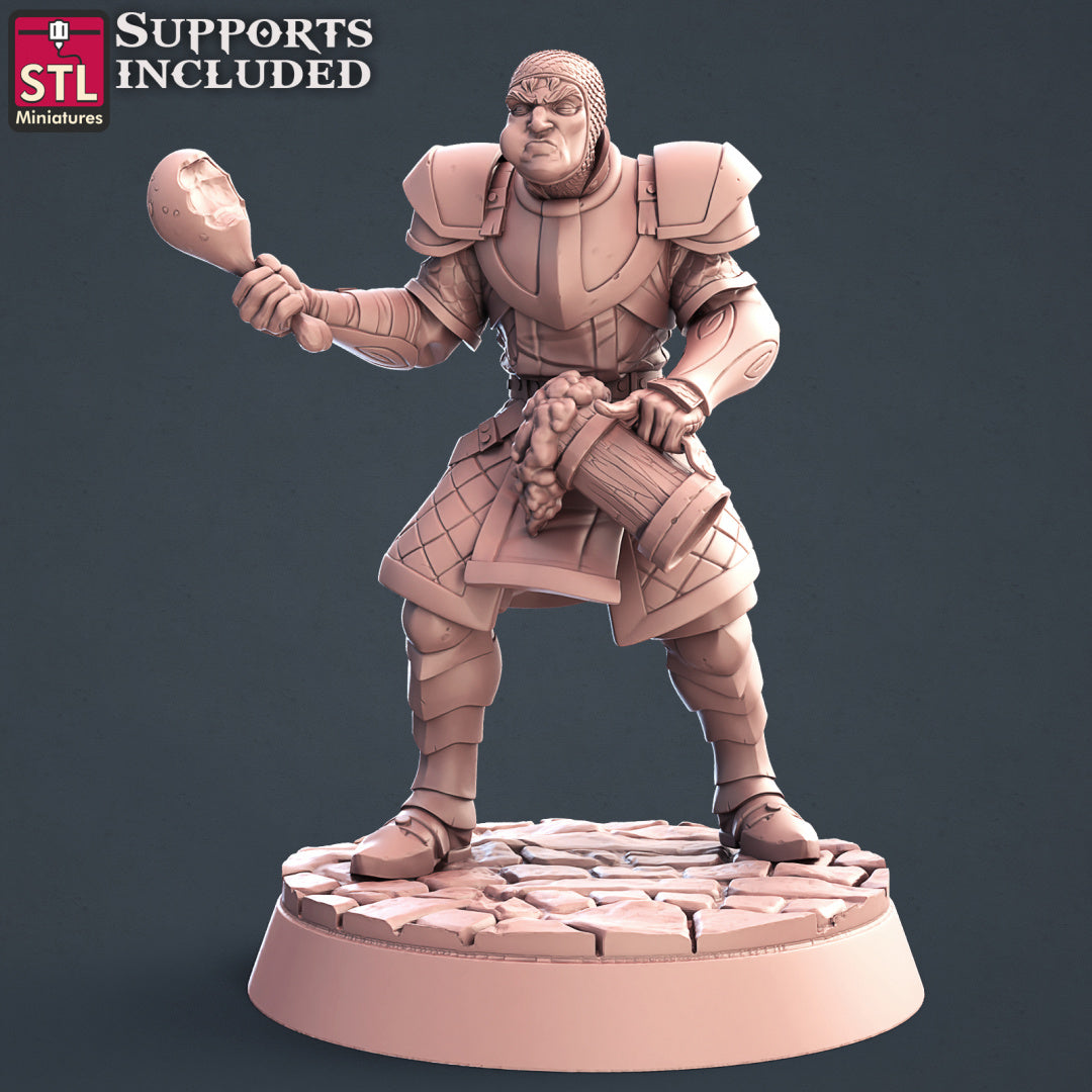 City Guard Set - STL Miniatures - Wargaming D&D DnD – Dungeon Artifacts