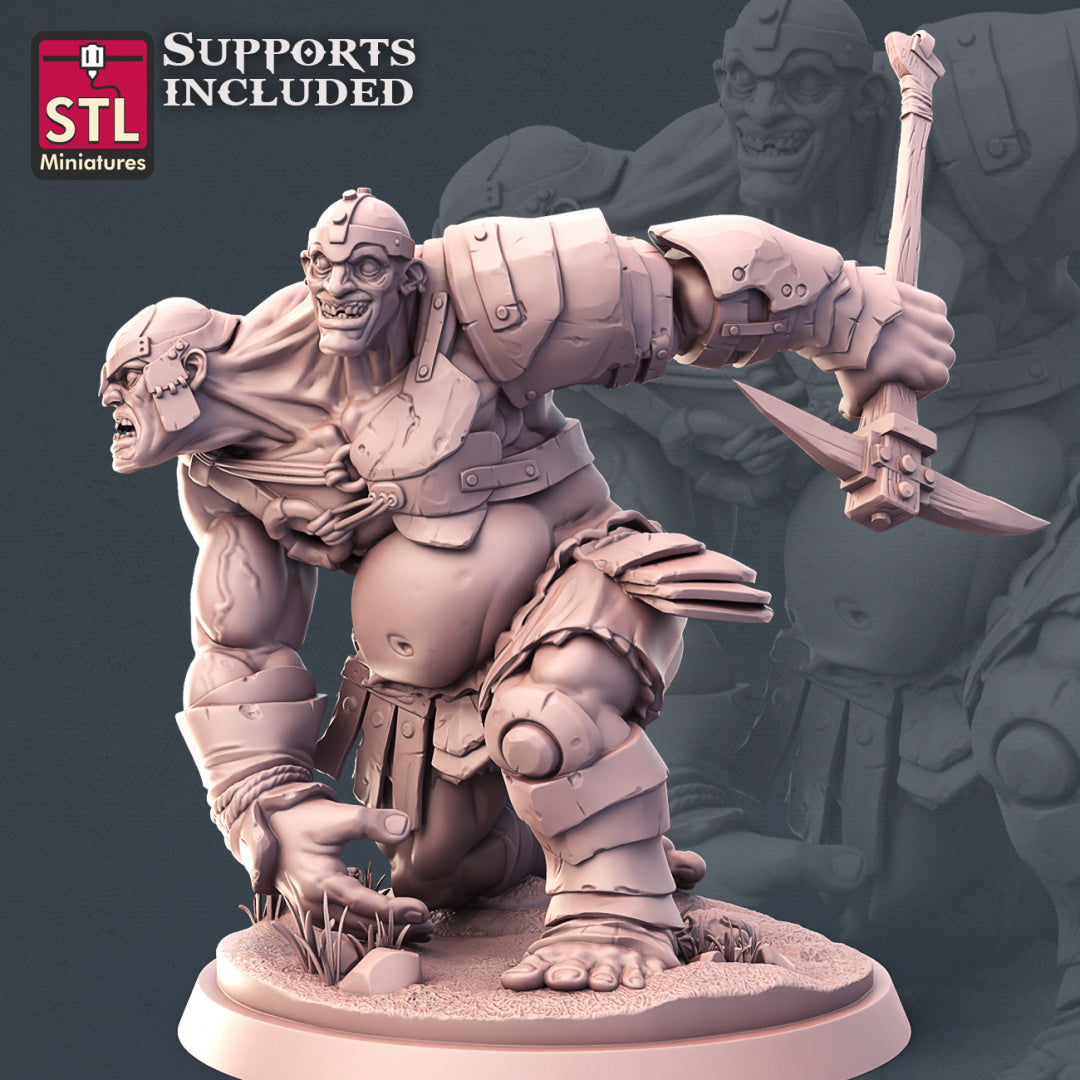 Giant Set - STL Miniatures - Wargaming D&D DnD – Dungeon Artifacts