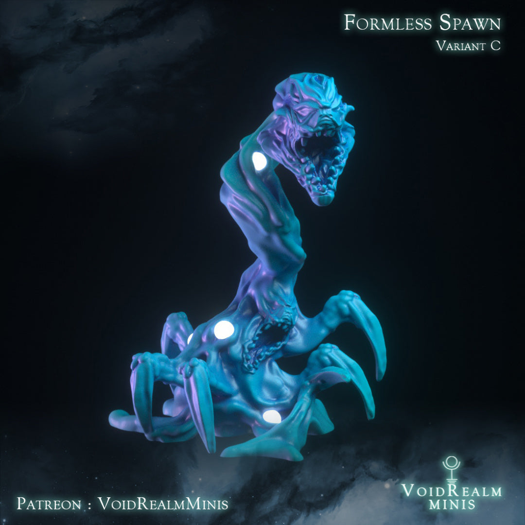 Formless Spawns - Dwellers of N'kai - VoidRealm Minis Wargaming D&D Dn ...