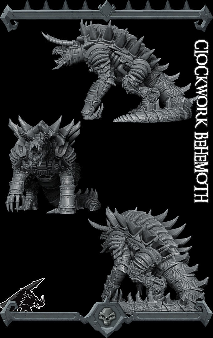 Clockwork Behemoth - Rocket Pig Wargaming D&D DnD – Dungeon Artifacts