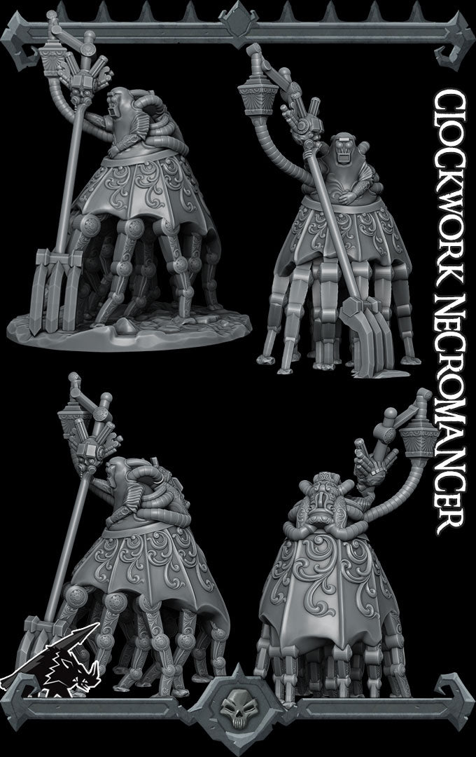 Clockwork Necromancer - Rocket Pig Wargaming D&D DnD – Dungeon Artifacts