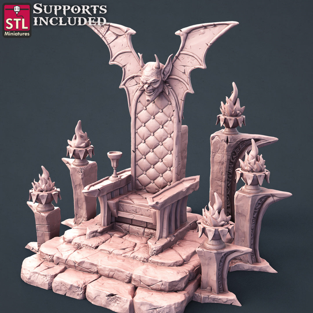 Vampire Set - STL Miniatures - Wargaming D&D DnD – Dungeon Artifacts
