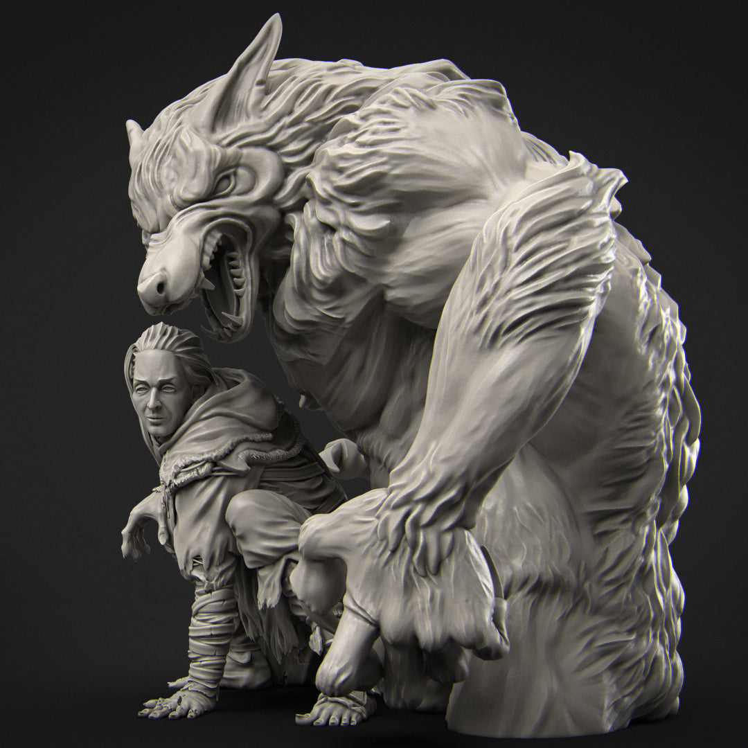 Werewolf Shapeshifter - Nerikson - Wargaming D&D DnD – Dungeon Artifacts