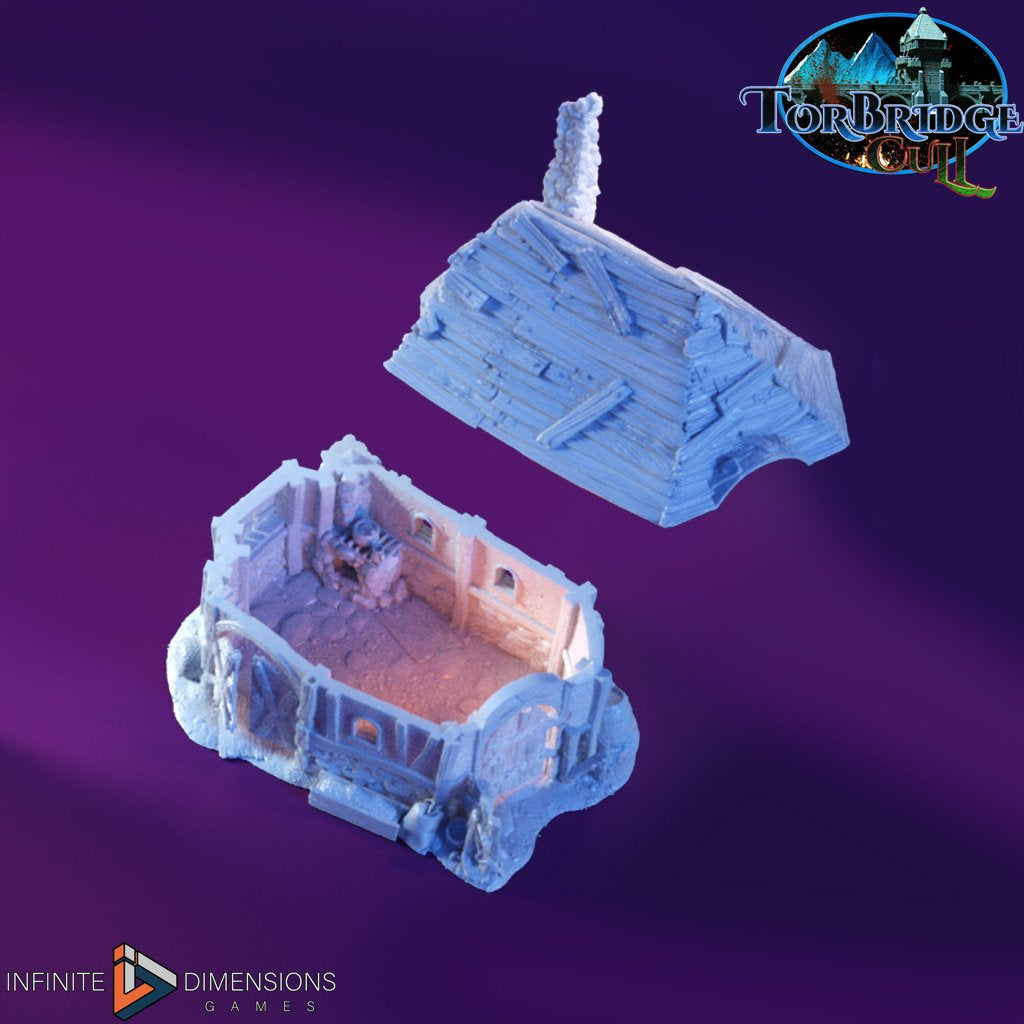 Slum Shack B - Torbridge Cull Wargaming Terrain D&D DnD – Dungeon Artifacts