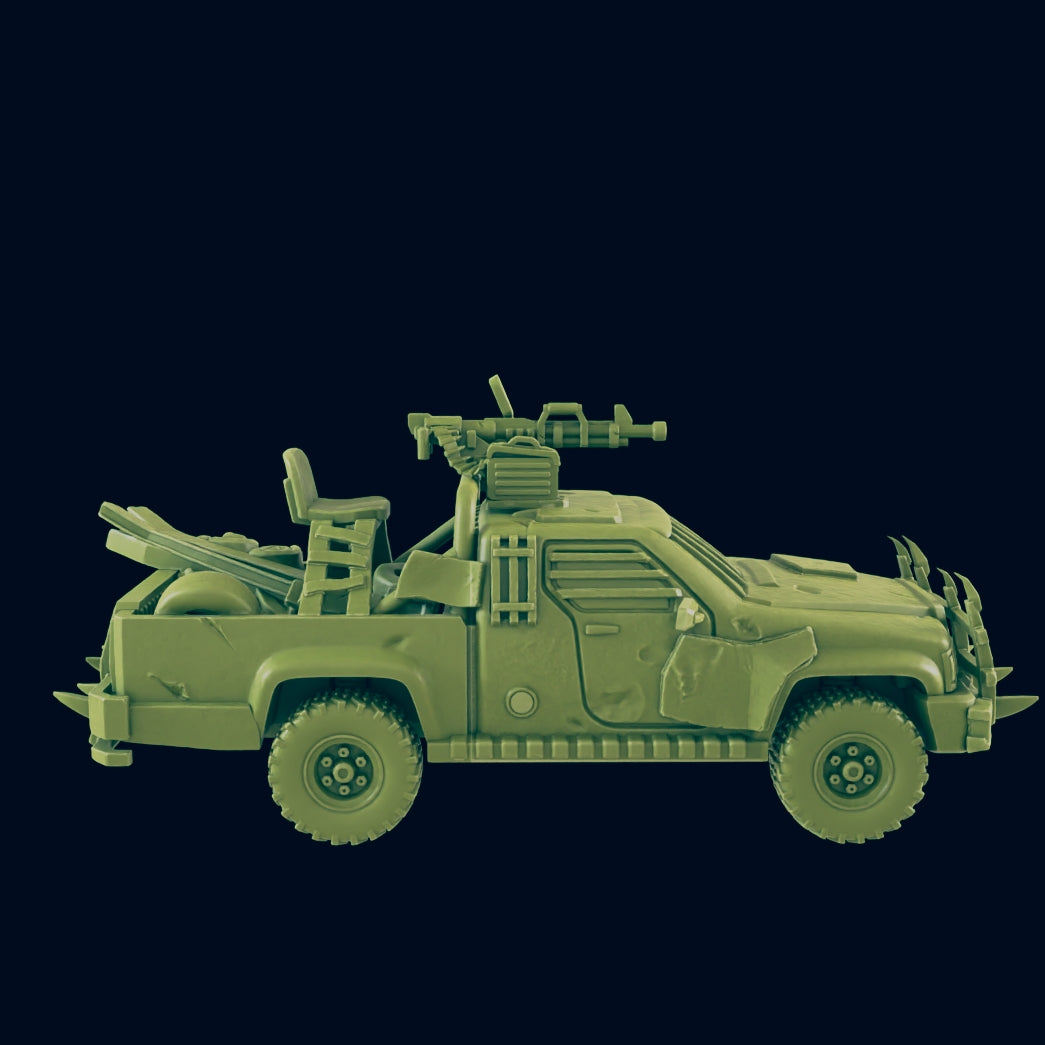 Wasteland Technical Pickup Truck - Beyond the Badlands - EC3D - Wastel ...
