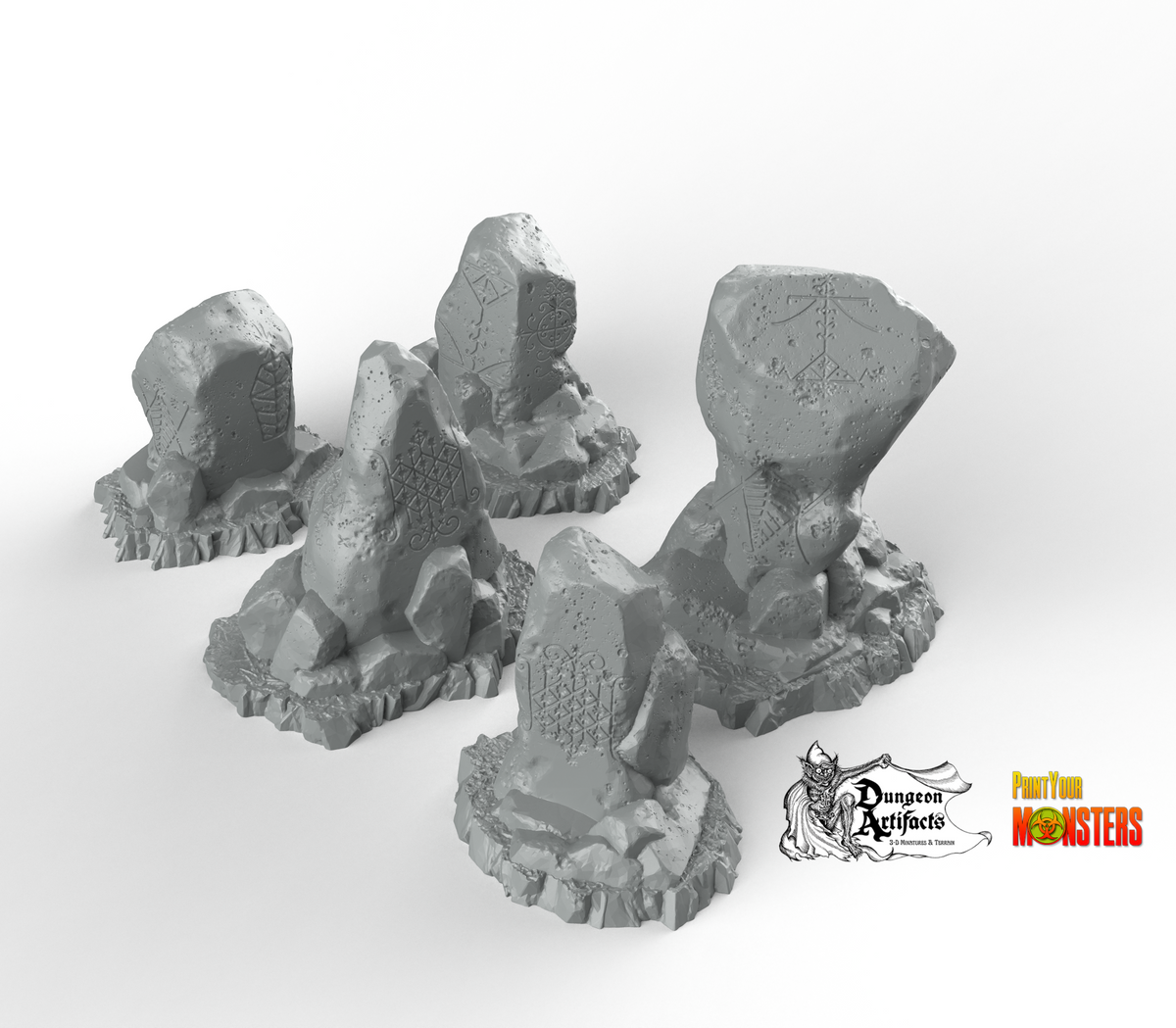 Voodoo Stones - Fantastic Plants and Rocks Vol. 2 - Print Your Monster ...